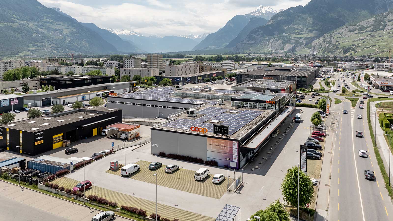 Bienvenue | Conthey Centre | Centre commercial à Conthey (Valais)