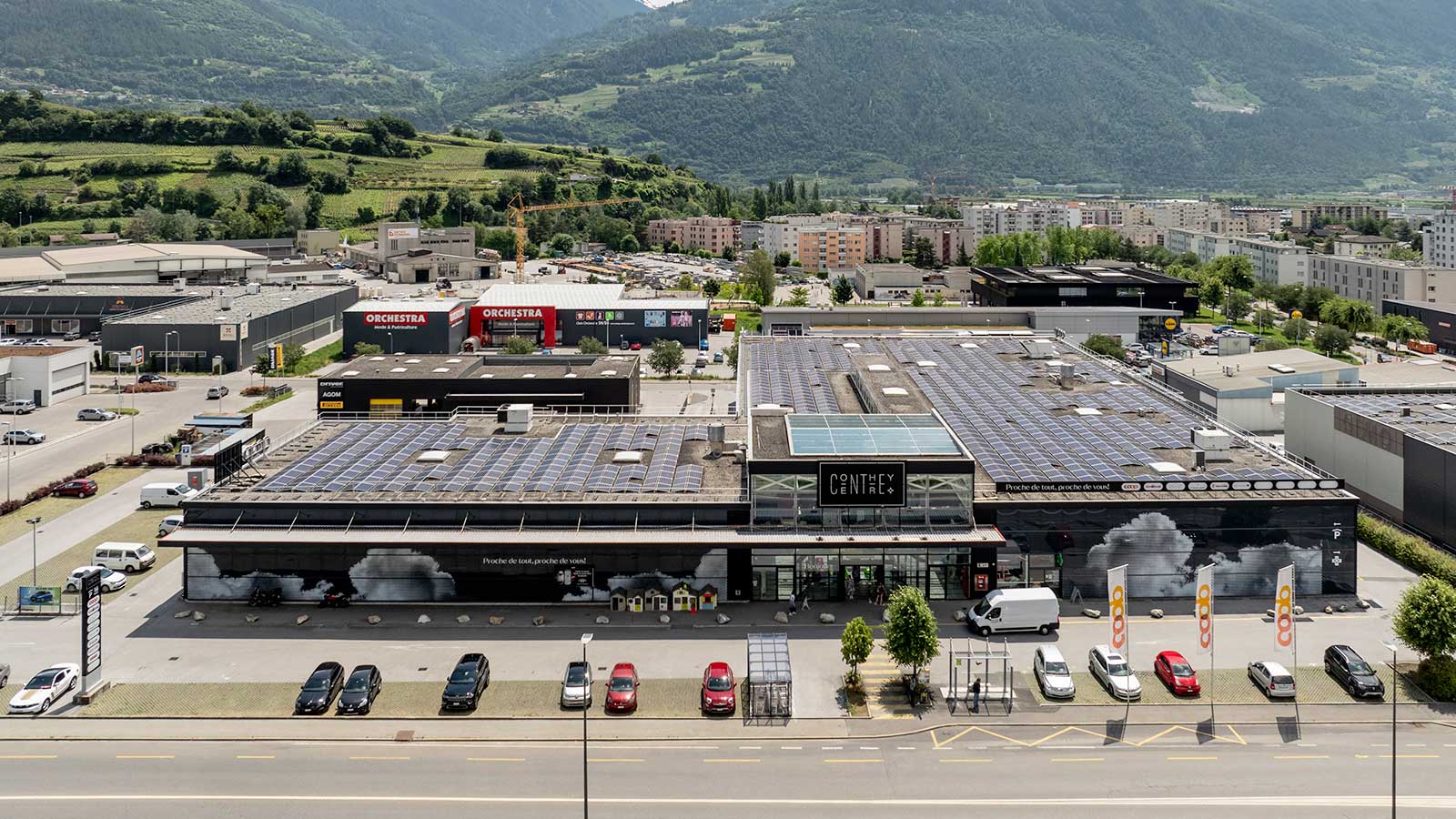 Bienvenue | Conthey Centre | Centre commercial à Conthey (Valais)